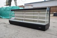 China SEMI Plug-in Half Height Open Merchandising Chiller with Integrated Condenser, Flexible Racks and Built-in LED Illumination for sale