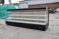 China SEMI Plug-in Half Height Open Merchandising Chiller with Integrated Condenser, Flexible Racks and Built-in LED Illumination for sale