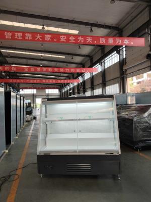 China SEMI GD Vertical Glass Door Merchandising Fridge – 840mm Depth, 3 Heavy Duty Shelves, Internal LED, Low-E Energy Saving Glass for sale