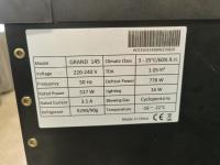 China GRAND Series 1500mm Static Refrigerated Display Freezer with Low-E Sliding Glass Lid for sale