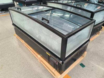 China GRAND Series 1900mm Static Cool Display Freezer Fitted with Low-E Sliding Top Lid for sale