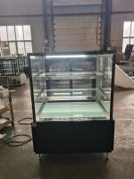 China VERA Series 900mm Forced Air Display Case with Triple Anti-Fog Glass Panel for sale