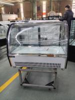 China LISA Series Air-Cooled Retail Display Showcase with Double Glazed Tempered Glass Door for sale