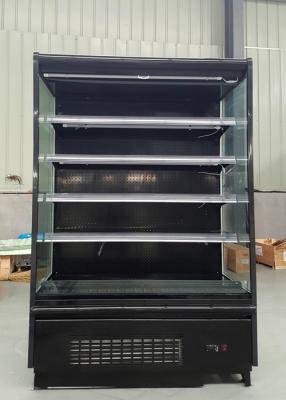 China Fan Cooling Vegetable Open Display Fridge With Ventilated Cooling System for sale