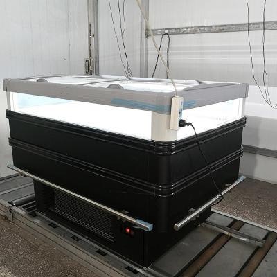 China Commerical Supermarket Open Display Fridge Custom Color For Frozen Food for sale