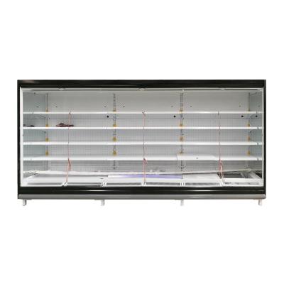 China Slimline Multideck Display Fridge With LED Lighting And Adjustable Shelving for sale