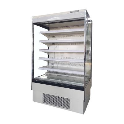 China Integral Compressor Refrigerated Open Display Merchandiser With R404a Cooling Gas for sale