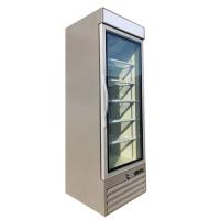 China Glass Front Upright Freezer / Glass Door Freezer Merchandiser Environmentally Friendly for sale