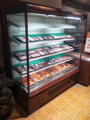 China Automatic Defrost Multideck Display Fridge Refrigerated Open Display Cabinets for sale