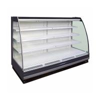 China Ventilated Open Display Refrigerator For Supermarket Fruit / Vegetable for sale