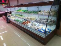 China 1500mm Height Open Display Fridge Air Display Merchandisers Coolers CE for sale