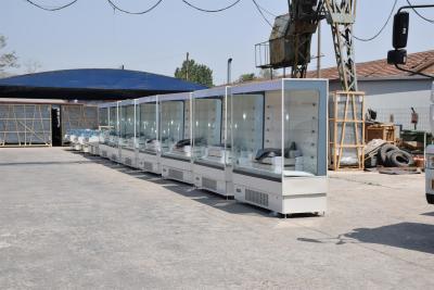 China Air Cooling Open Air Display Merchandiser / Grab And Go Cooler 2.5m CE for sale