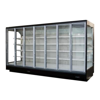 China Supermarket Multideck Glass Door Display Fridge LED Lighting For Drinks for sale