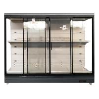 China Sliding Glass Door Multideck Display Fridge Auto Defrosting With Multi Deck Shelving for sale