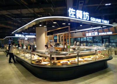 China Open Top Refrigerated Deli Display Fridge Long Durability Easy To Clean for sale