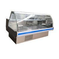 China R134a Refrigerant Deli Display Fridge Serve Over Display 200cm With Inner Top LED Lighting for sale
