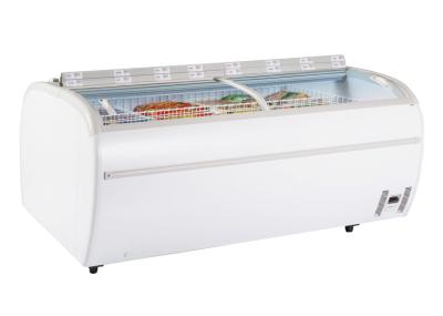 China Digital Thermostat 1255L Sliding Door Chest Freezer for sale
