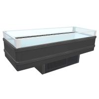 China Defrost 320L Switchable Supermarket Island Freezer for sale