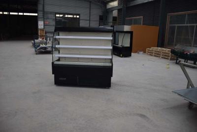 China Air Cooling Semi-height Vertical Multideck Display Fridge Chillers for sale
