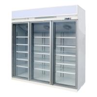 China R404a 1260L Triple Glass Door Merchandiser Freezer for sale