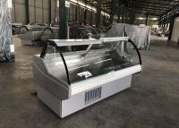 China Dynamic Cooling Butcher Deli Display Fridge R290 Automatic Defrost 2000mm for sale