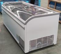 China Deep Combined Supermarket Island Freezer With Sliding Glass Door for sale