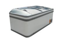 China Auto Defrost Supermarket Island Freezer With 110V Plug In for sale