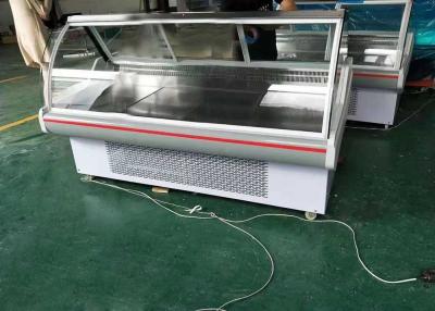 China Direct Cooling Serve Over Counter Fridge For Delicatessen Showcase for sale