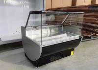 China 2 Meters Serve Over Display Counter With Lift Up Right Glass for sale