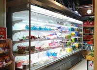 China R404a Open Air Display Fridge With Sanyo Scroll Compressor for sale