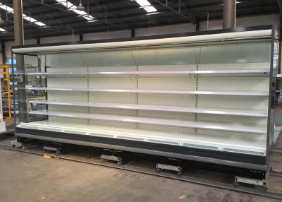 China Wall Site Auto Defrost Multideck Open Chiller With Remote Compressor for sale