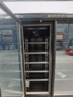 China R290 Supermarket 1260L Three Upright Glass Door Fridge With LED for sale