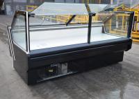 China Front Lift Up Straight Glass Secop Deli Meat Display Case Automatic Defrost for sale