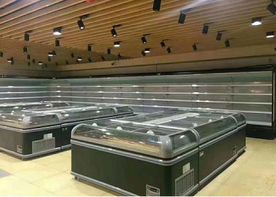 China Commerical Refrigerant R290 Secop Supermarket Chest Freezer Static Cooling for sale
