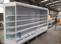 China R448a Energy Saving Remote Multideck Chiller Auto Defrosting 5pcs Up Shelf for sale