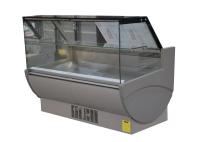 China Ventilated Front Lift Up Straight Glass Deli Display Fridge Auto Defrost for sale
