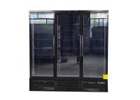 China Supermarket Beverage Upright Door Freezer With Self-Contained Refrigeration System for sale