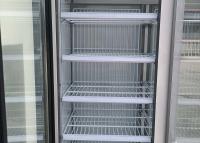 China Top Mounted 4 Glass Door Display Refrigerator 1700 Litres Energy Efficient for sale