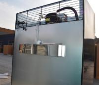 China Top Mounted 4 Glass Door Display Refrigerator 1700 Litres Energy Efficient for sale