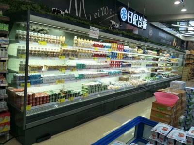 China Plug In Multi Deck Chiller For Fast Paced Grab And Go for sale