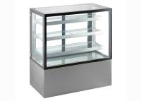 China Customer Color Counter-Top Display Cabinet Freezer With Triple Easy-Cleaning Shelves for sale