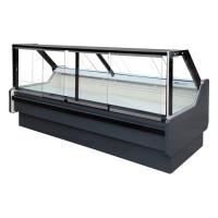 China Commercial Deli Display Fridge With Environmentally Friendly Top Glass for sale