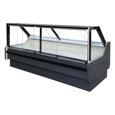 China Commercial Deli Display Fridge With Environmentally Friendly Top Glass for sale