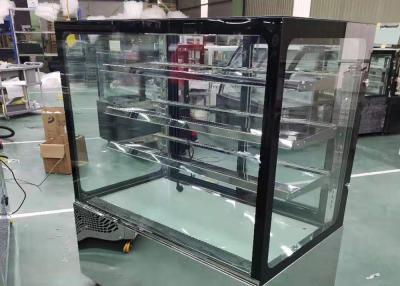 China R290 Deli Patisserie Flat Glass Display Fridge 380 Ltr for sale
