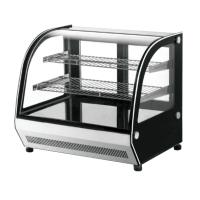 China 85L Tabletop Hot Food Warmer Display Case Air Cooling for sale