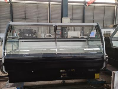 China Self Serve Deli Display Fridge Powder Coated Steel With EBM Fan Motor for sale