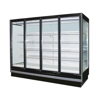 China Energy-Saving Multideck Refrigerated Showcase for Supermarket with 5 Layers Adjustable Shelving for Dairy Products for sale