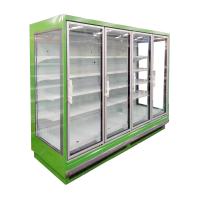 China Grab And Go Display Fridge Multideck With Inner Vertical LED Lights for sale