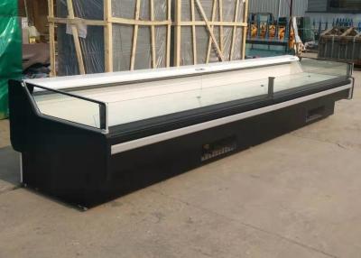 China High-Quality Commercial Energy-Saving Fridge with Rounded Inside/Outside Corner for Supermarket Cooked Foods Display for sale