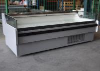 China Commercial Energy-Saving Refrigerated Display Fridge with Rounded Inside/Outside Corner Cooked Foods Display for sale